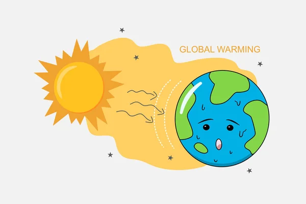 Calentamiento global Imágenes Vectoriales, Gráfico Vectorial de ...