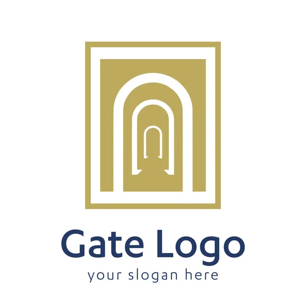 Logo of the door company Vector Art Stock Images | Depositphotos