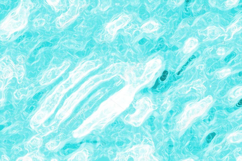 Plantilla de diseño de fondo de contraste verde de alto detalle de Aqua ...