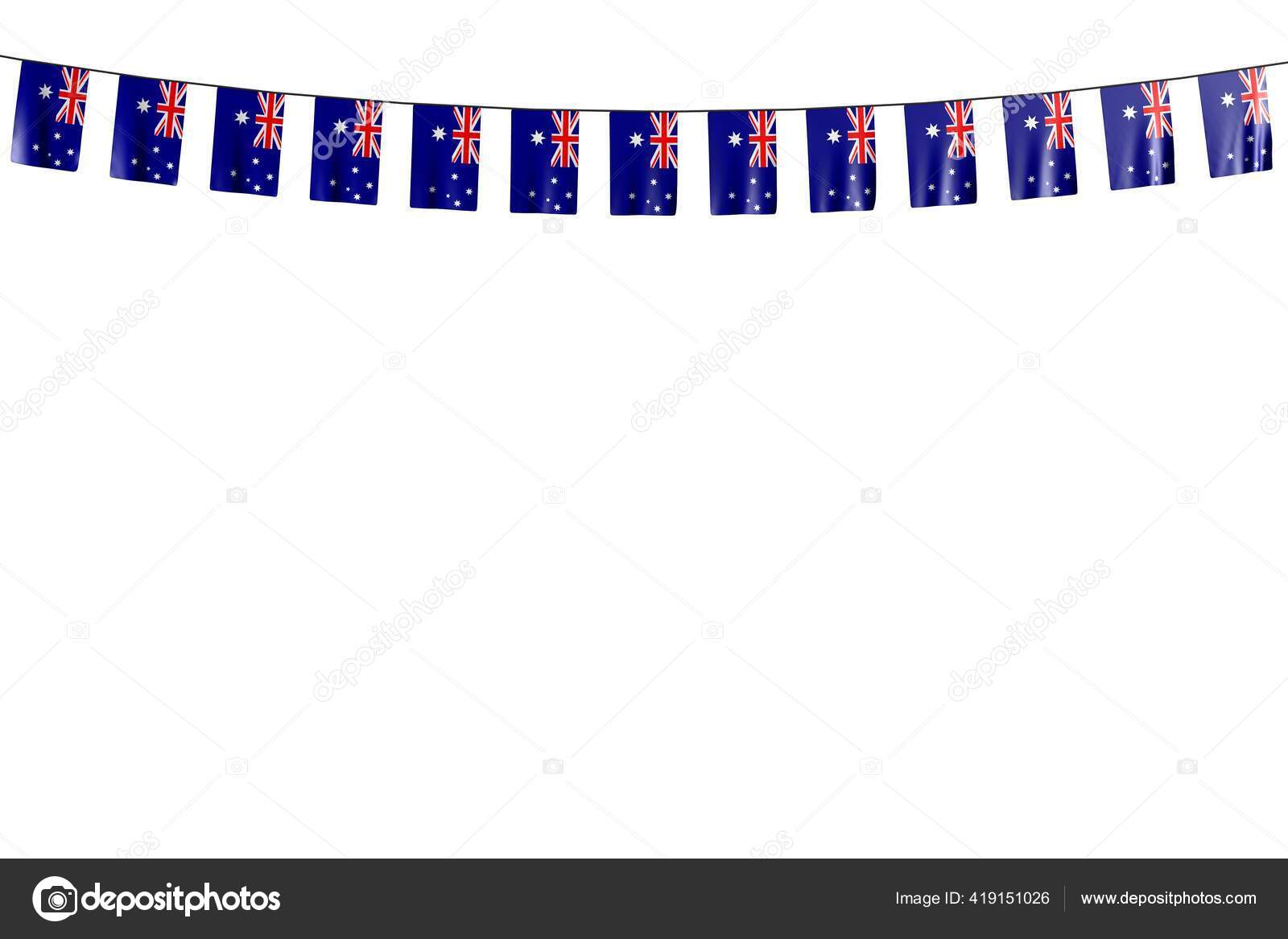 Beautiful Any Feast Flag Illustration — Stock Photo © Anton_Medvedev ...