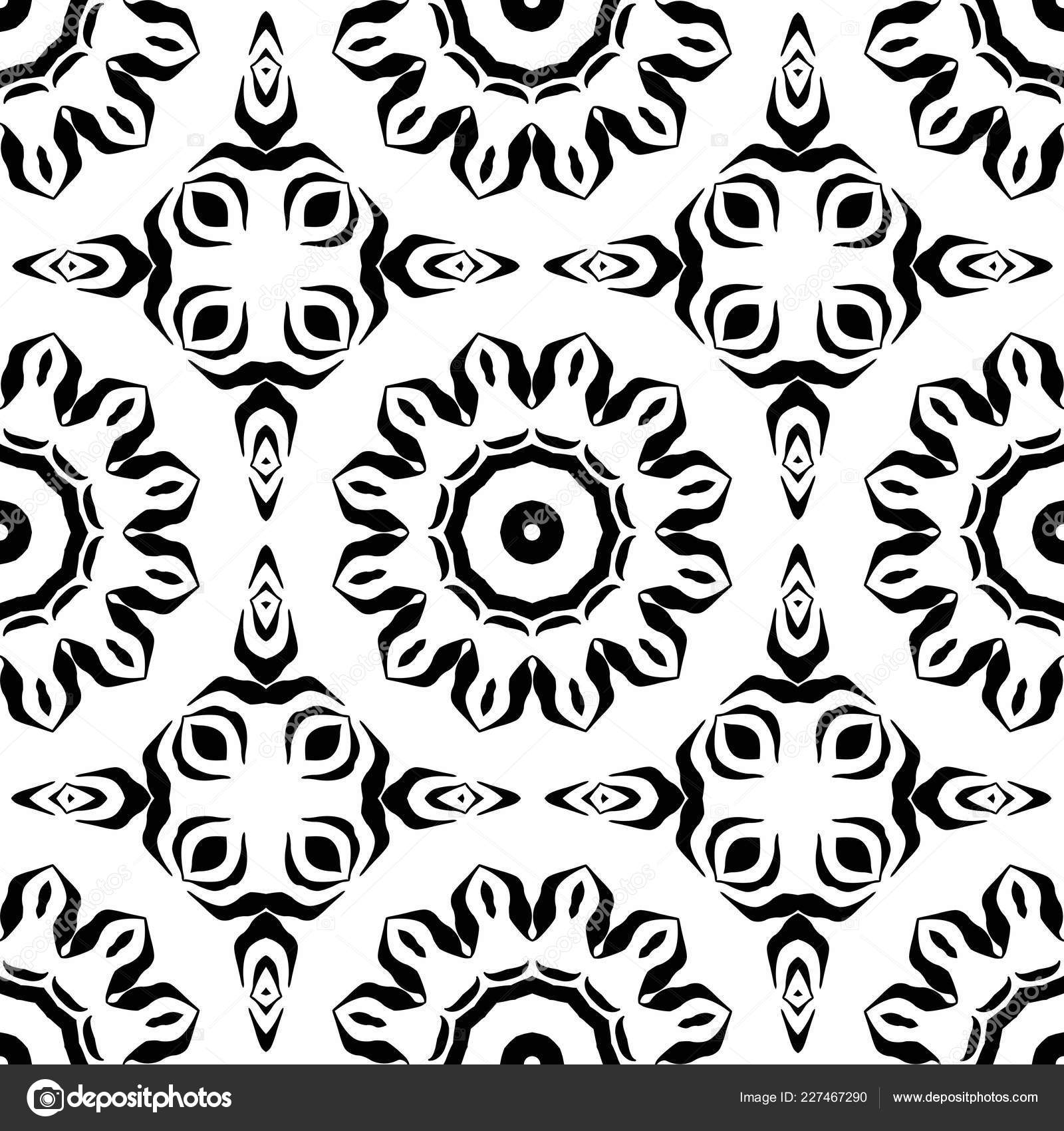 Fancy Black And White Wallpaper