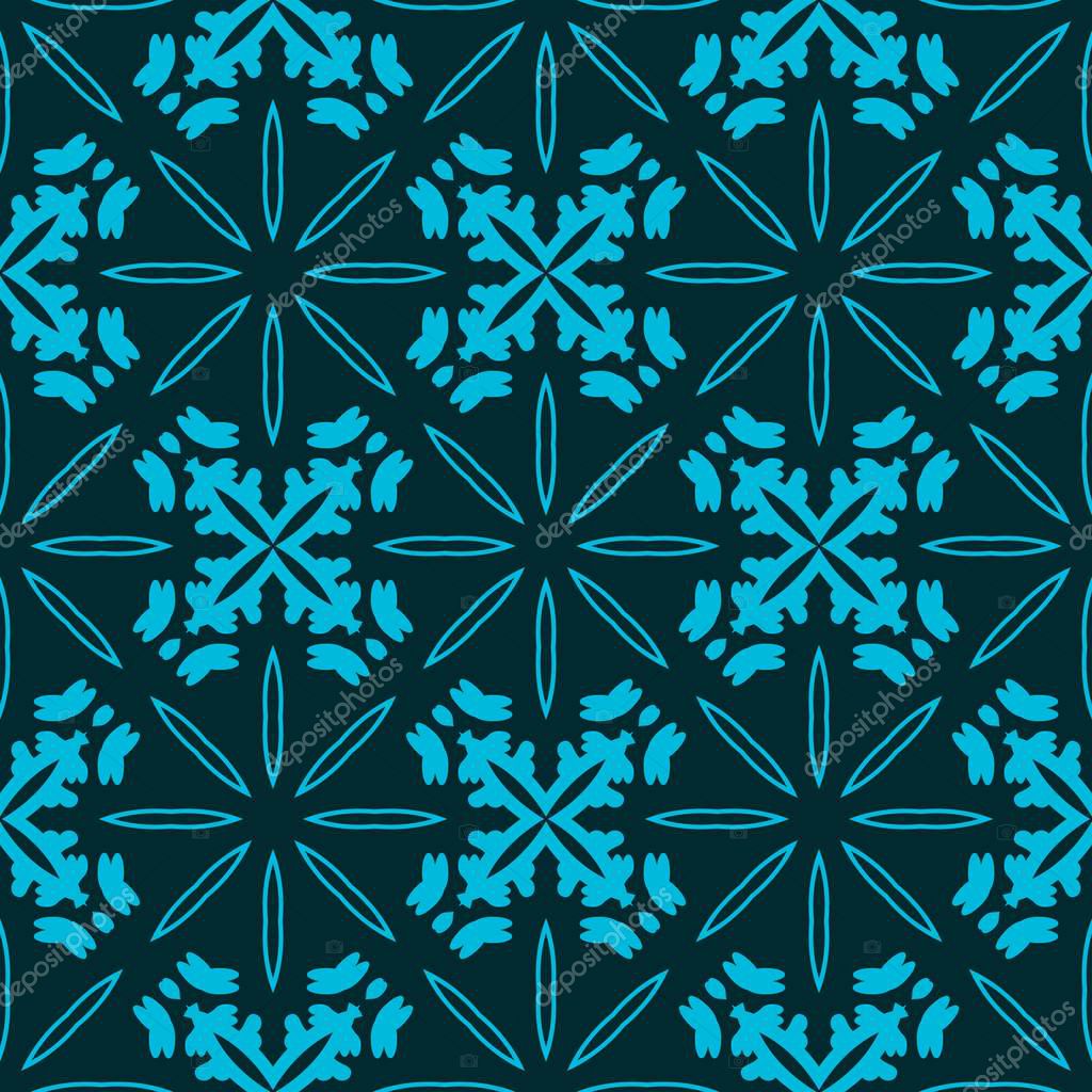 figuras azules con elementos elegantes. Fondo de pantalla de estructura ...