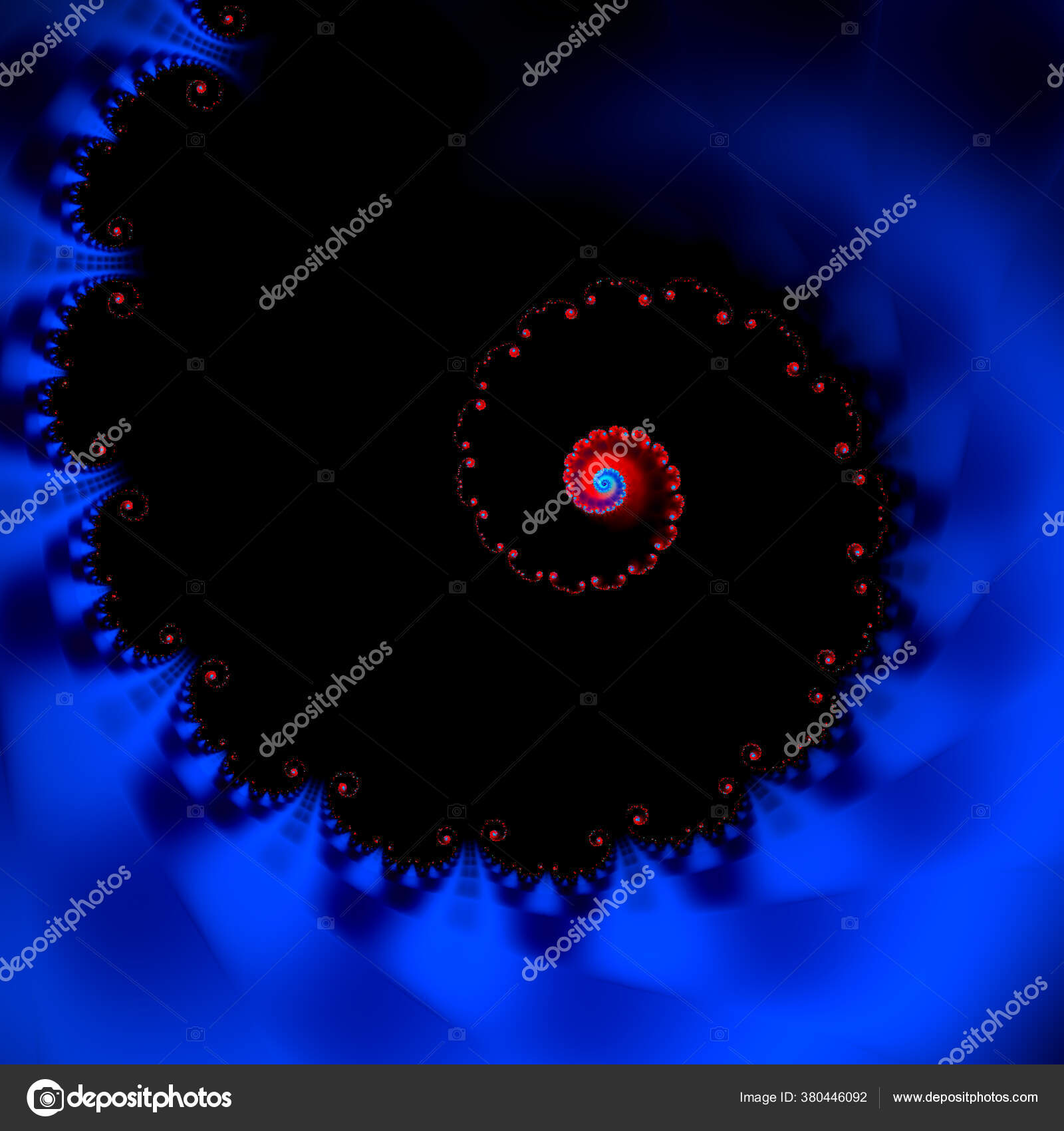 Blue Vortex Spiral Concept Art Ratio Beauty Design Fantasy Cover ...