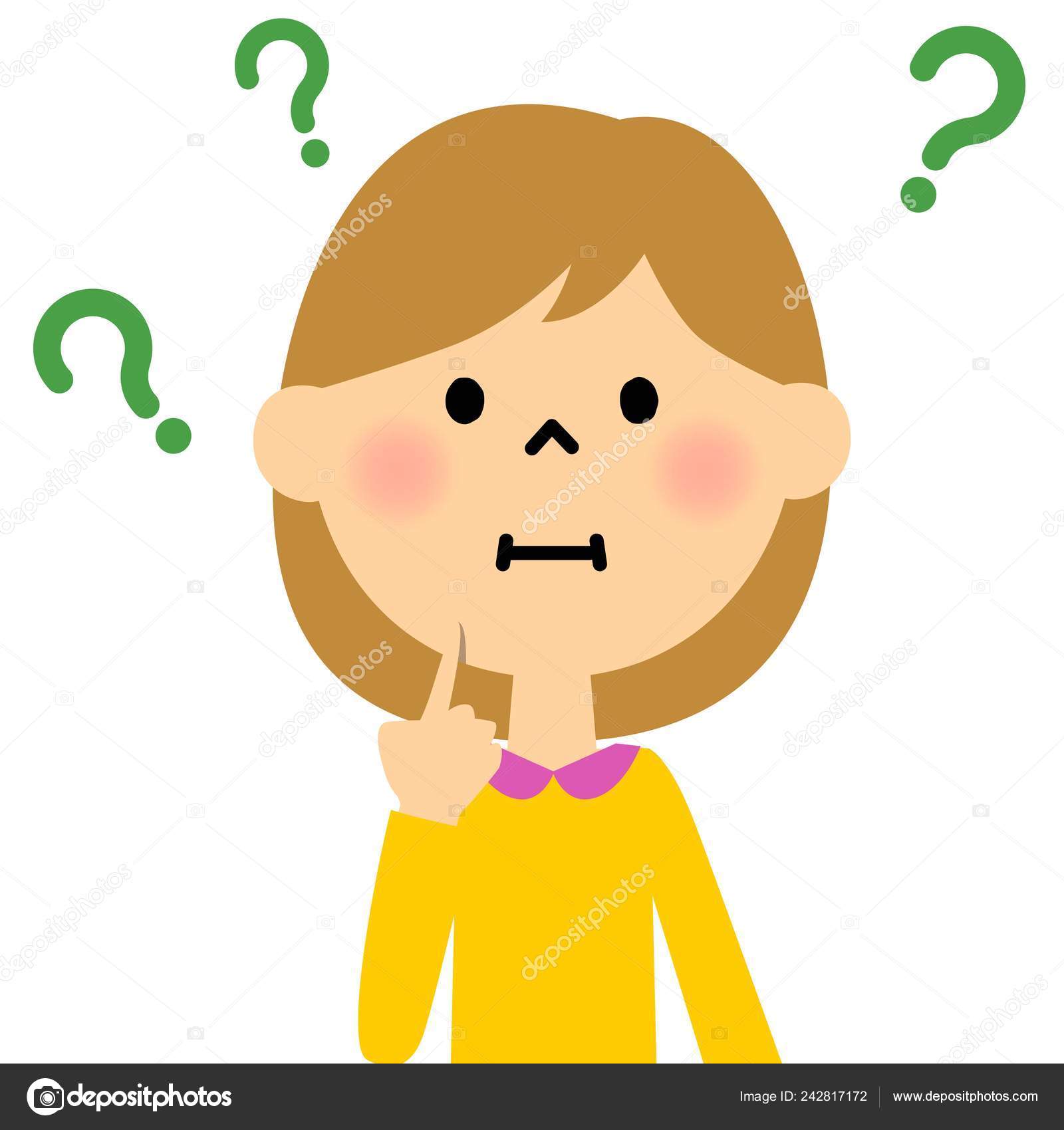 Chica Que Puede Entender Una Ilustración Una Chica Que Puedo vector ...