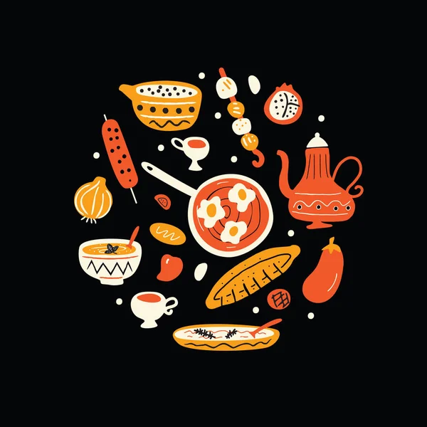 11,248,118 Middle eastern food Vector Images | Depositphotos
