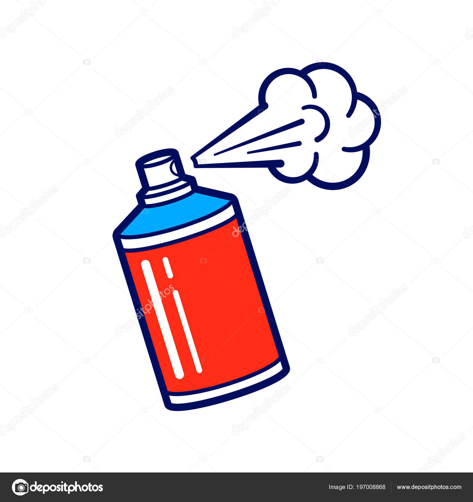 Spray Can Clip Art