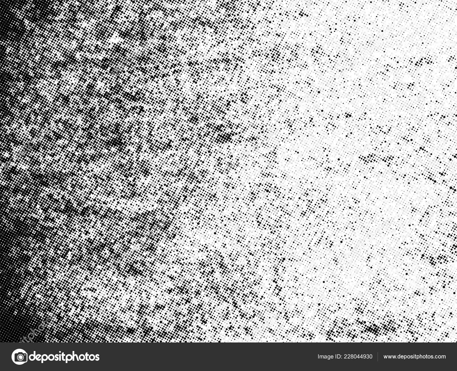 Subtle Halftone Vector Texture Overlay Monochrome Abstract Splattered ...