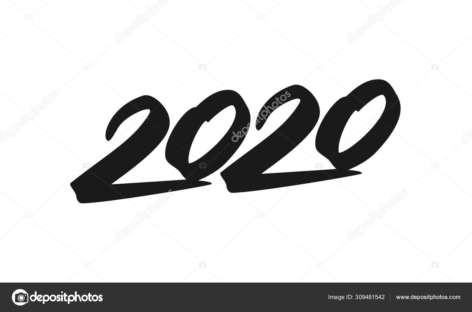 Calligraphy for 2020 New Year of the Rat Stock Vector Image by ©Astartu ...