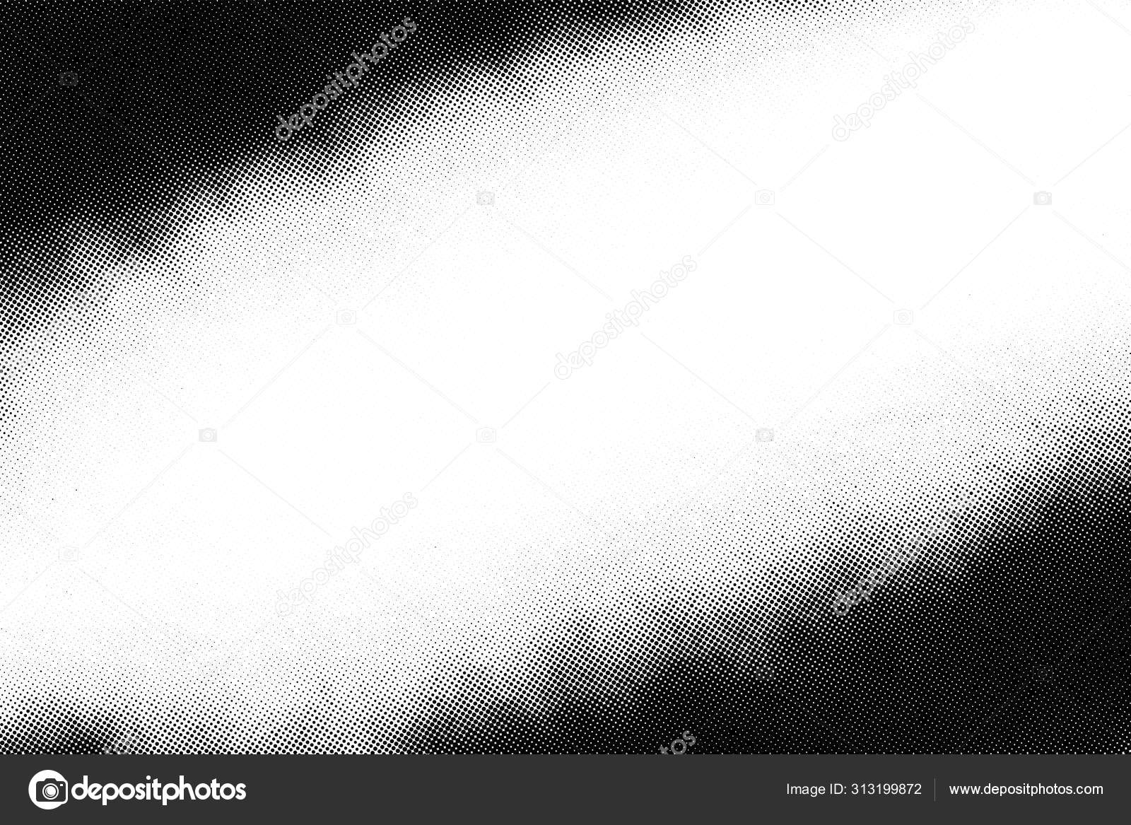 Halftone vector texture overlay with vignette Stock Vector Image by ...