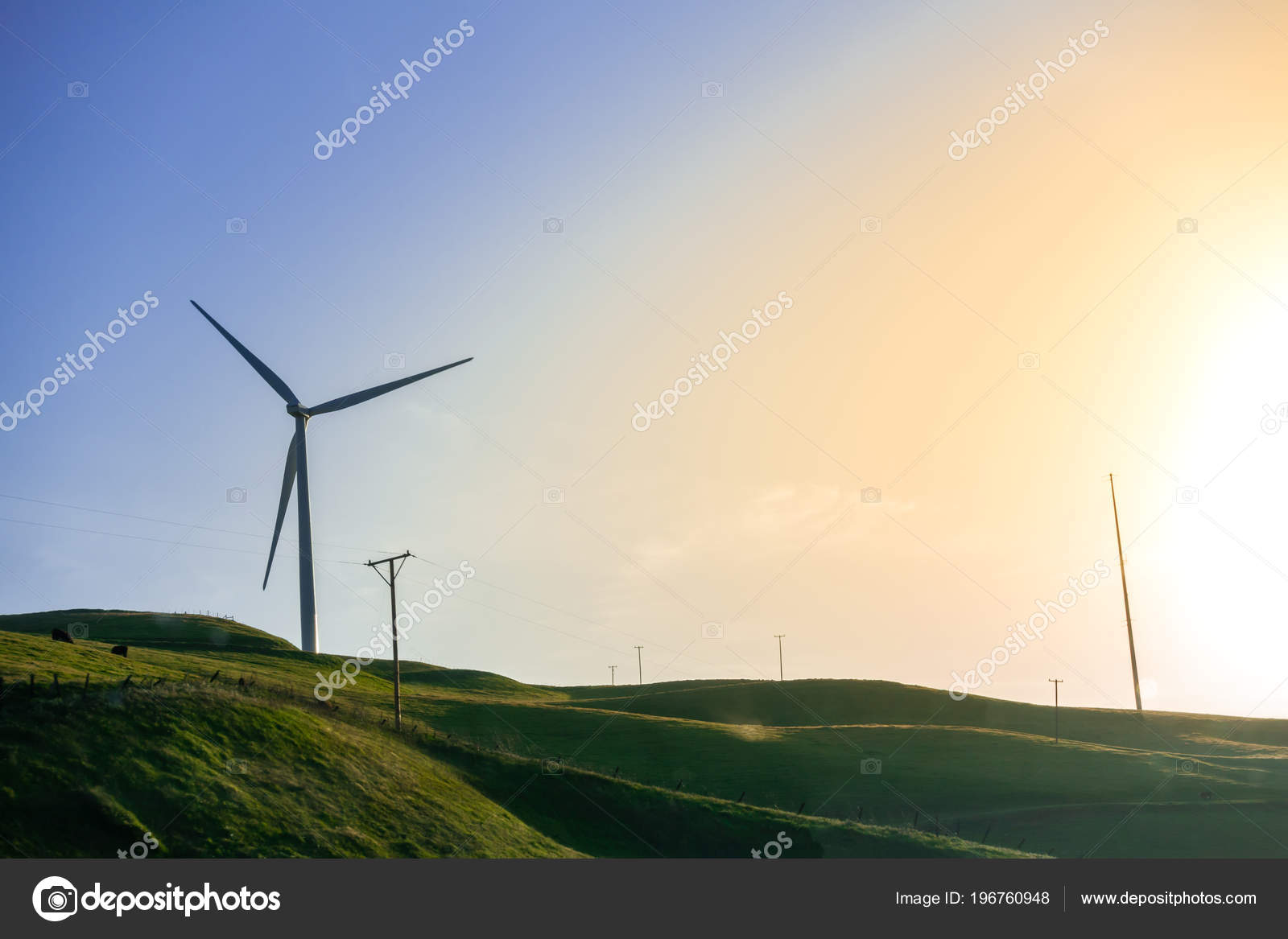 Giant Wind Turbine Unites States America Stock Photo by ©vichie81 196760948