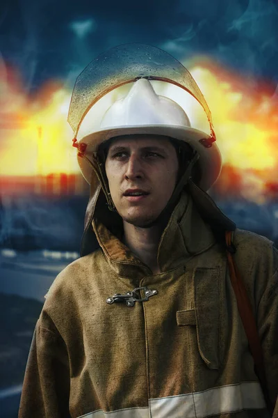 Handsome firefighter Stock Photos, Royalty Free Handsome firefighter ...