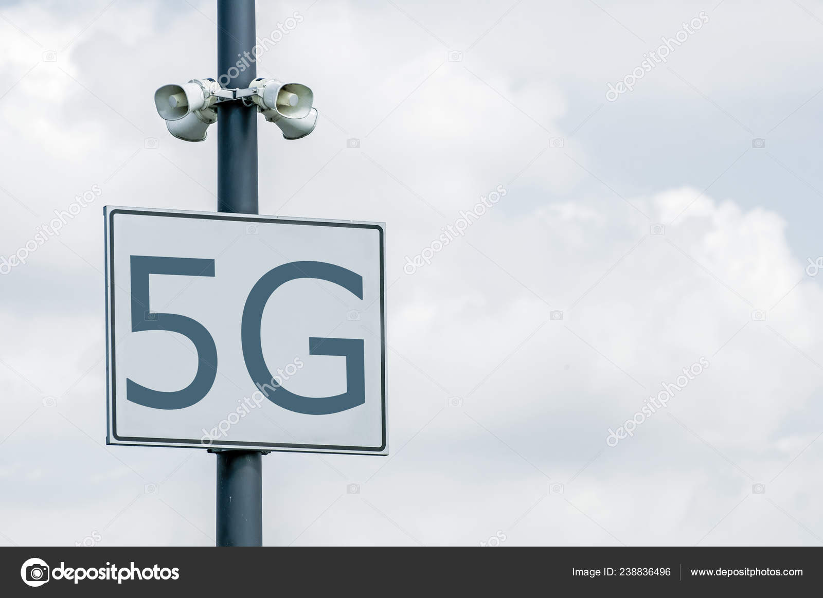 Annotation Signboard Loudspeakers High Speed Mobile Internet Zone ...