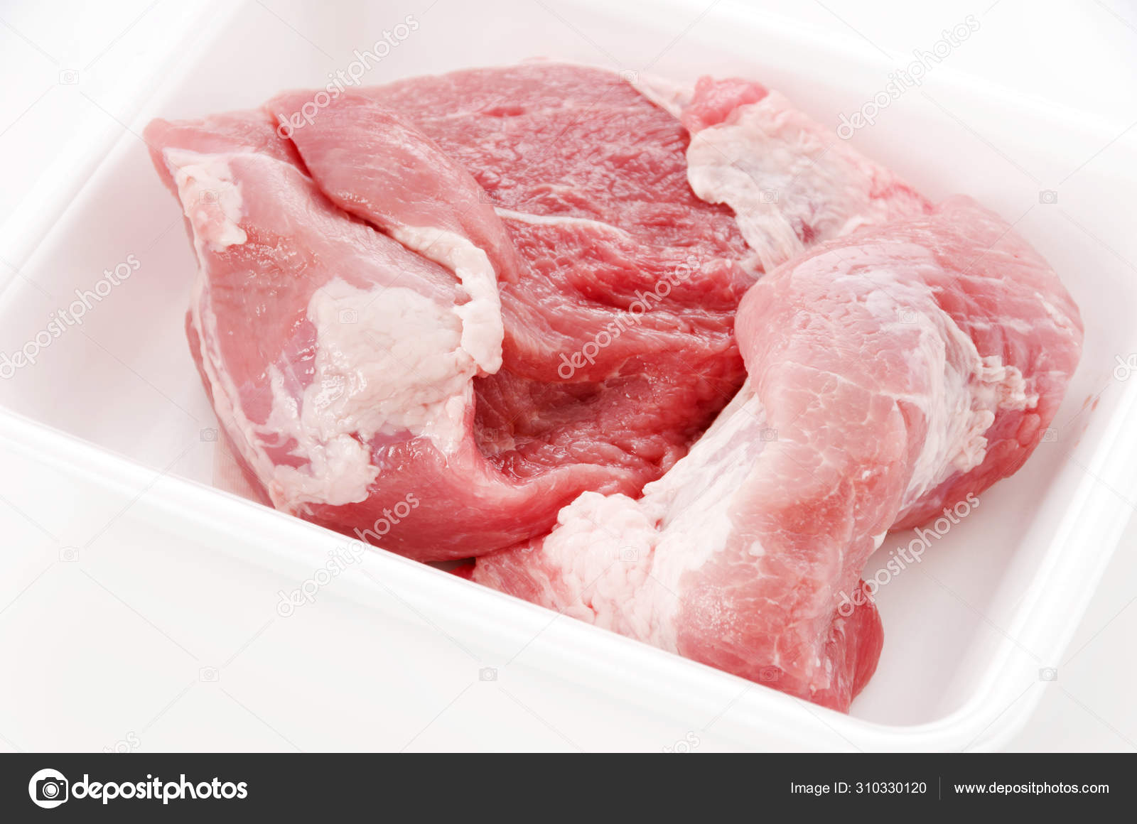 Raw Pork Meat Back Rib — Stock Photo © kariphoto #310330120