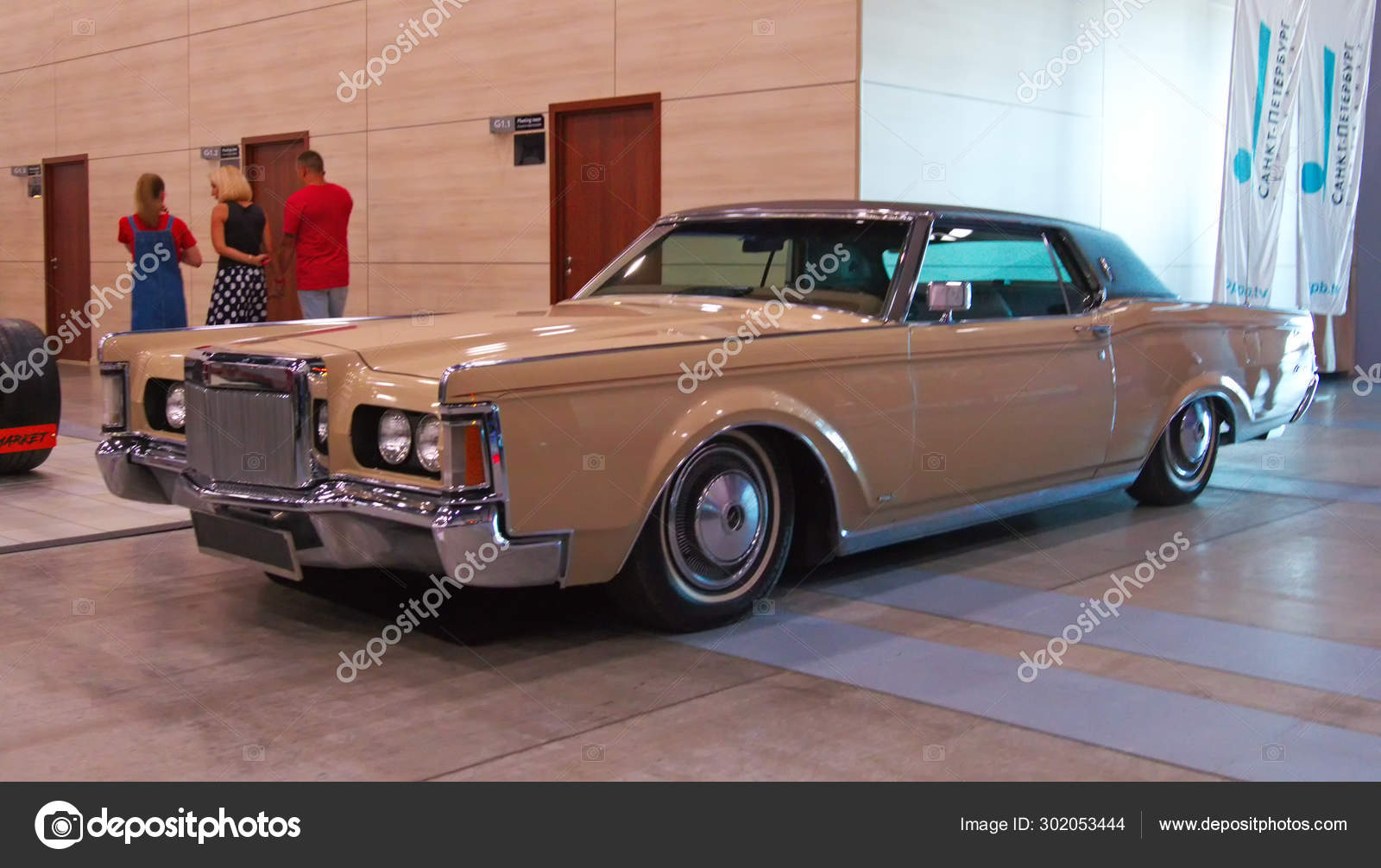 Classic American car, 70s. – Stock Editorial Photo © OlegMirabo #302053444