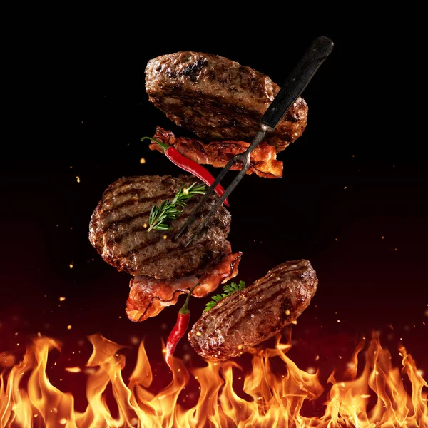 Flying beef Stock Photos, Royalty Free Flying beef Images | Depositphotos