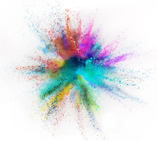 Color Explosion White Background