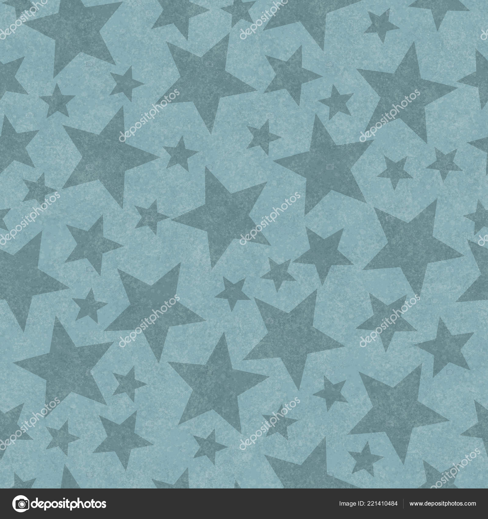 Teal Star Shape Seamless Pattern Background Texture — Stock Photo ...