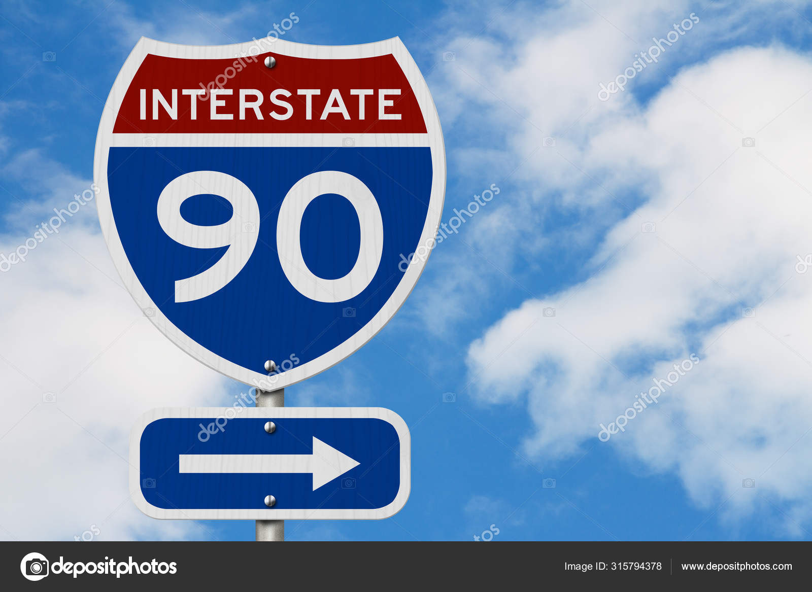 Interstate 90 Route