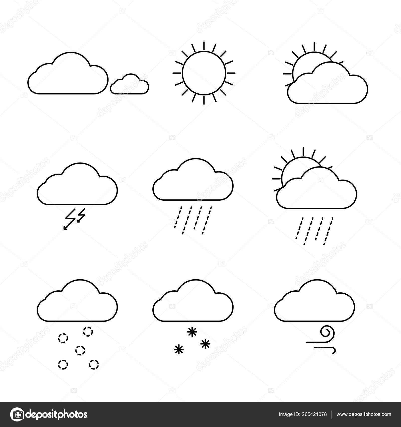 Precipitation Symbols