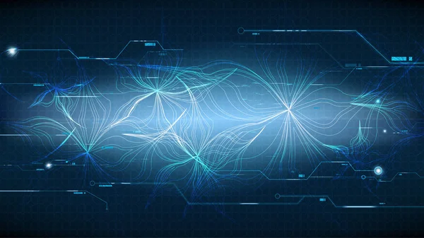 Technological Future System Cyberspace Encryption Interface Background Vector Design Stock ...