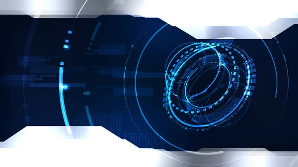 Technological Future Intelligent System Interface Abstract Background Vector Design Stock Vector ...