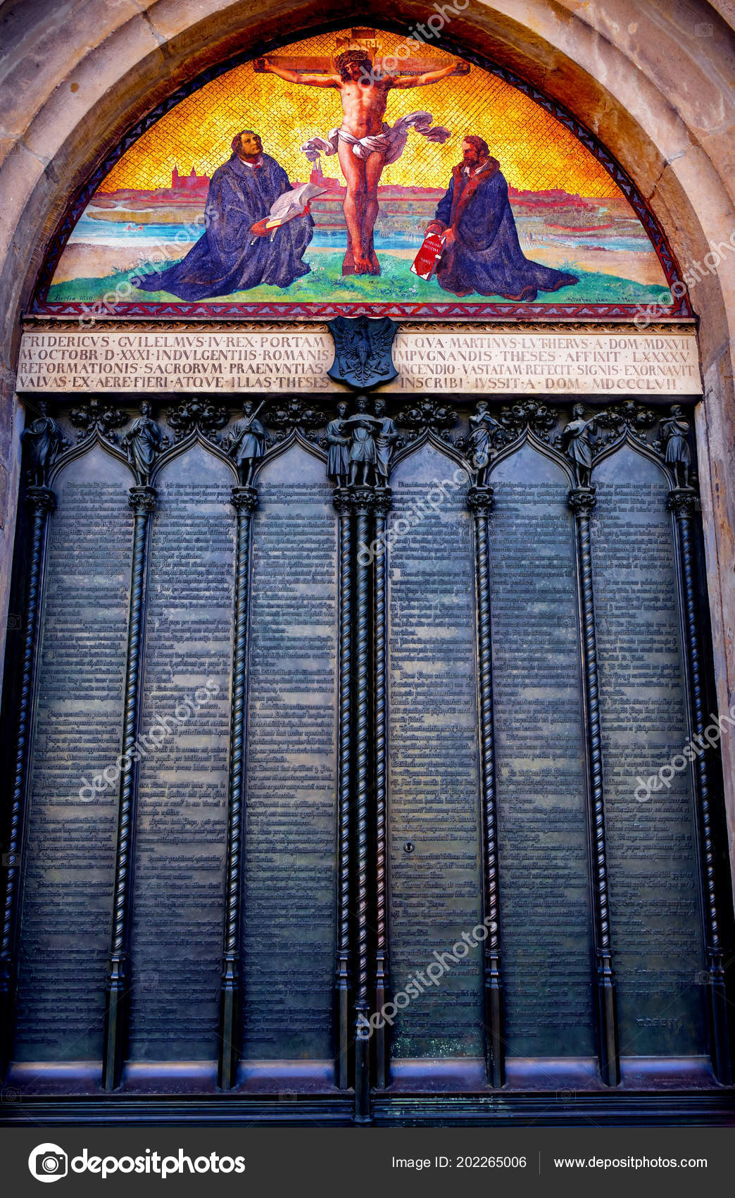 Martin Luther 95 Theses Painting