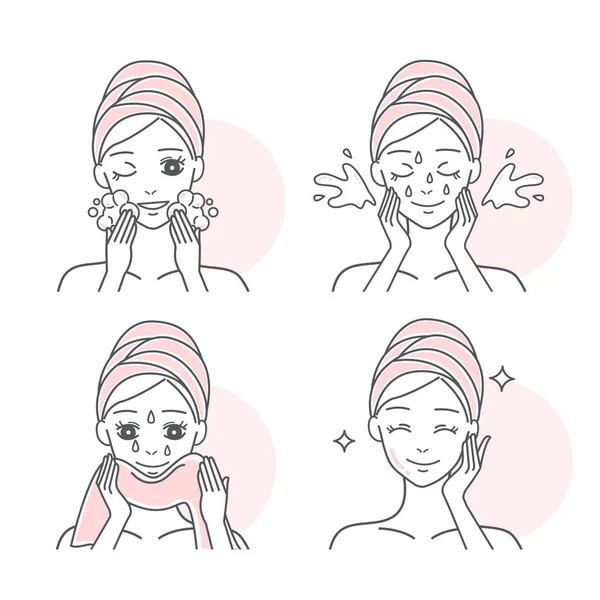 23,946,386 Wash face Vector Images | Depositphotos