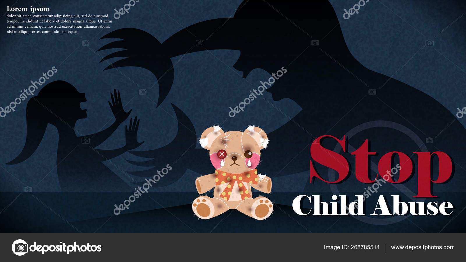 Child abuse issue Stock Vector by ©estherqueen999 268785514