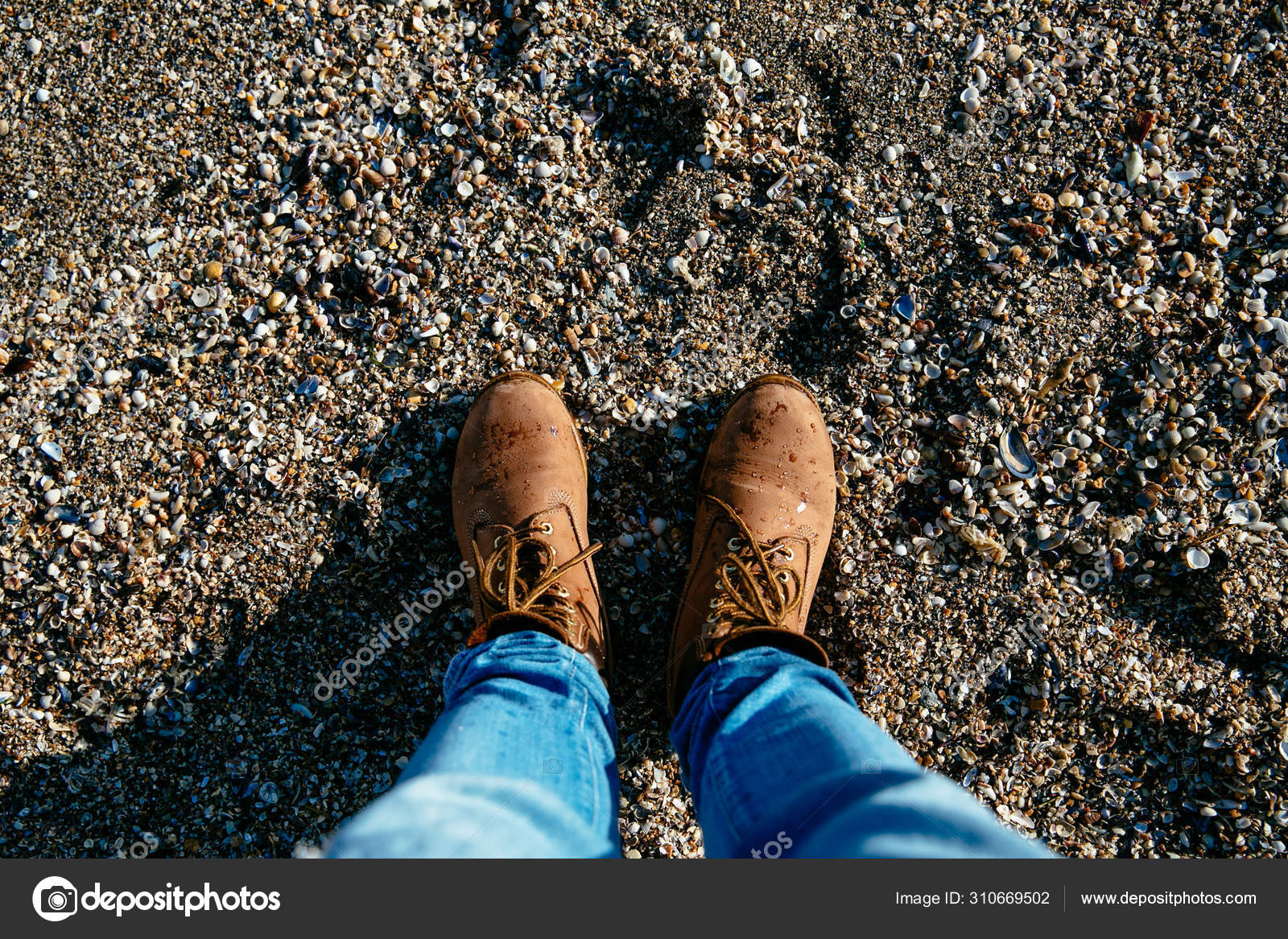 Top view on men's boots — Stock Photo © azovtcev161 #310669502