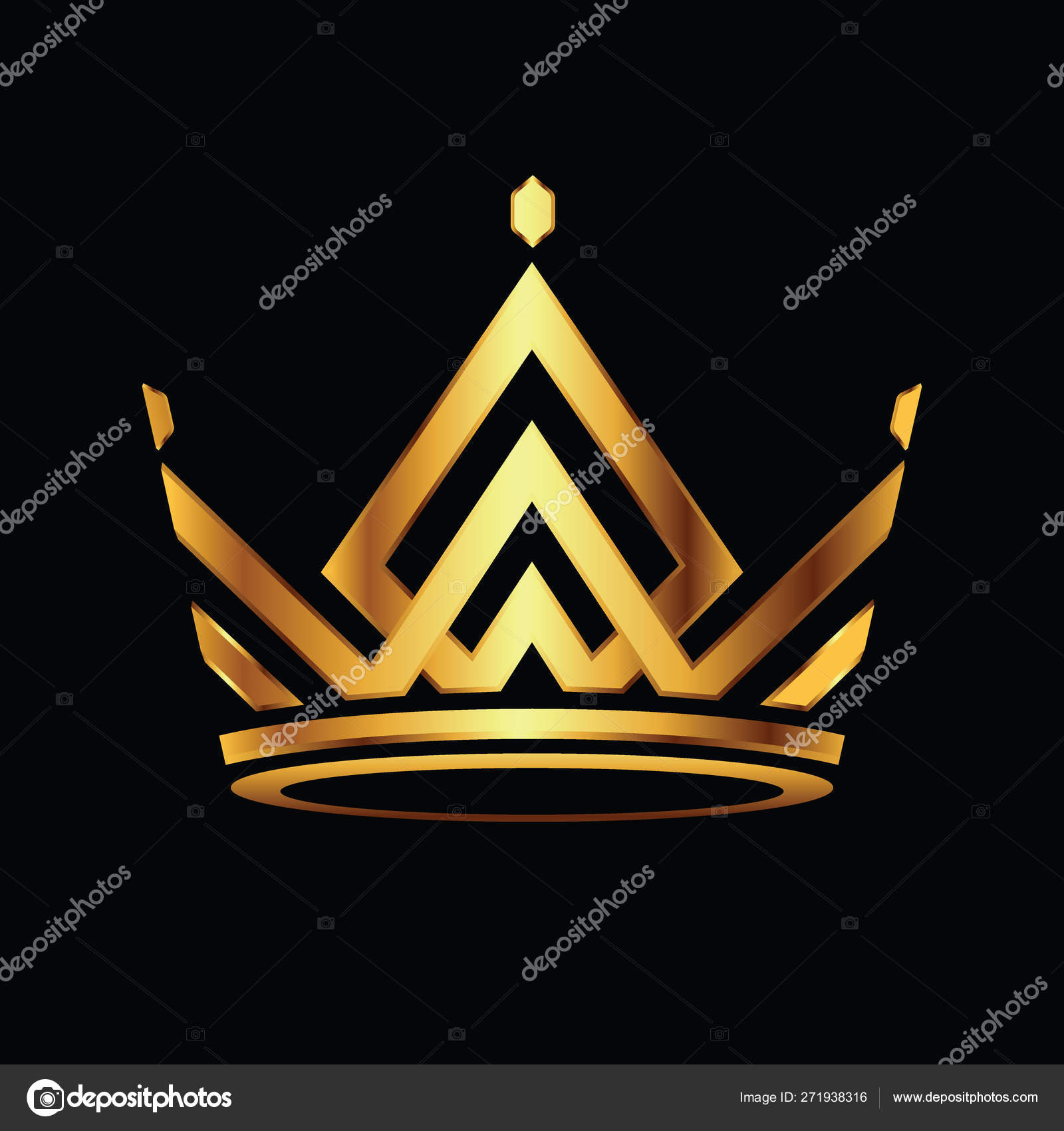 King Crown Symbol