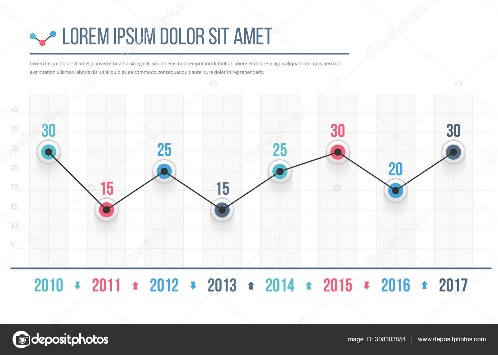 Line Graph Stock Vector by ©human_306 308303854