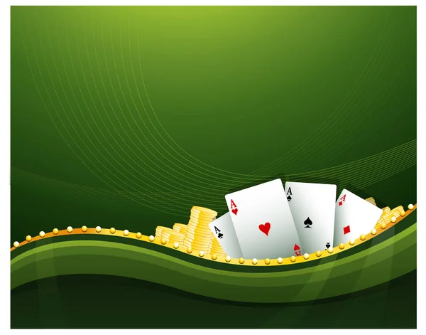 Vector gambling background with casino elements Stock Vector Image by ...