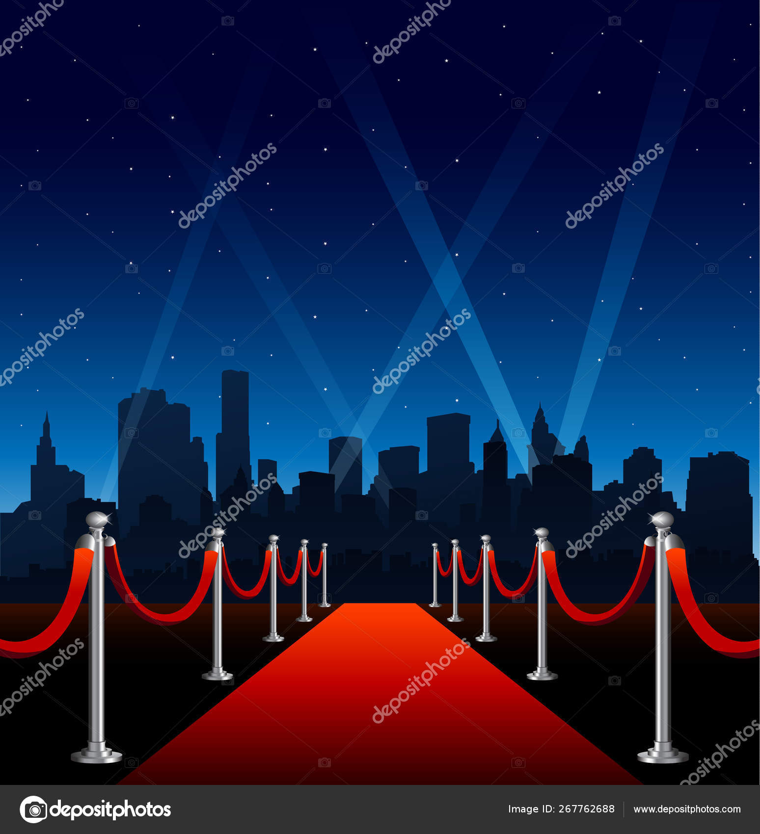 Hollywood Red Carpet Background