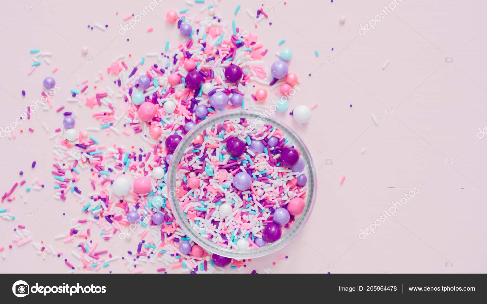 Colorful Purple Sprinkle Blend Pink Background Stock Photo by ©urban ...