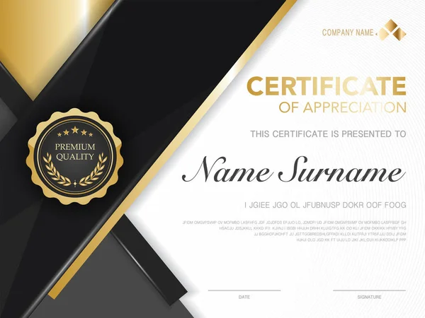 Premium Certificate Diploma Template Stock Vector Image by ©Bokmok #423462994