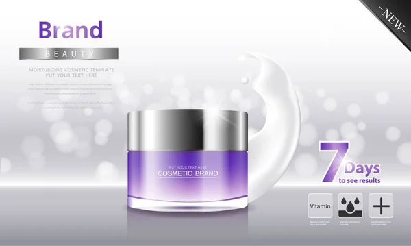 Cosmetic Cream Body Lotion Poster Premium Skin Care Products Stock ...