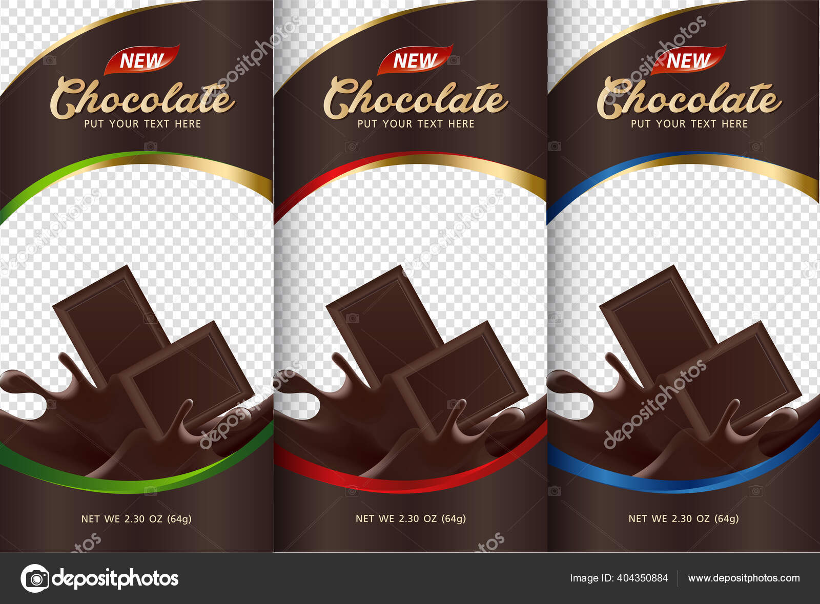 Chocolate Box Design Templates
