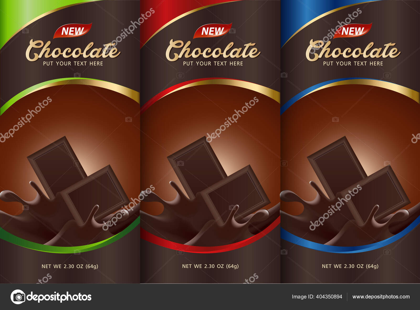 Chocolate Box Design Templates