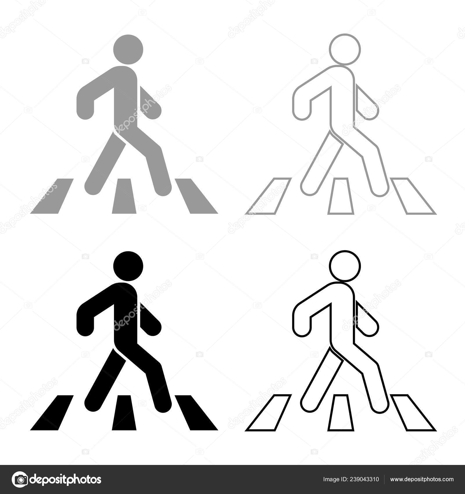 Zebra Crossing Clipart