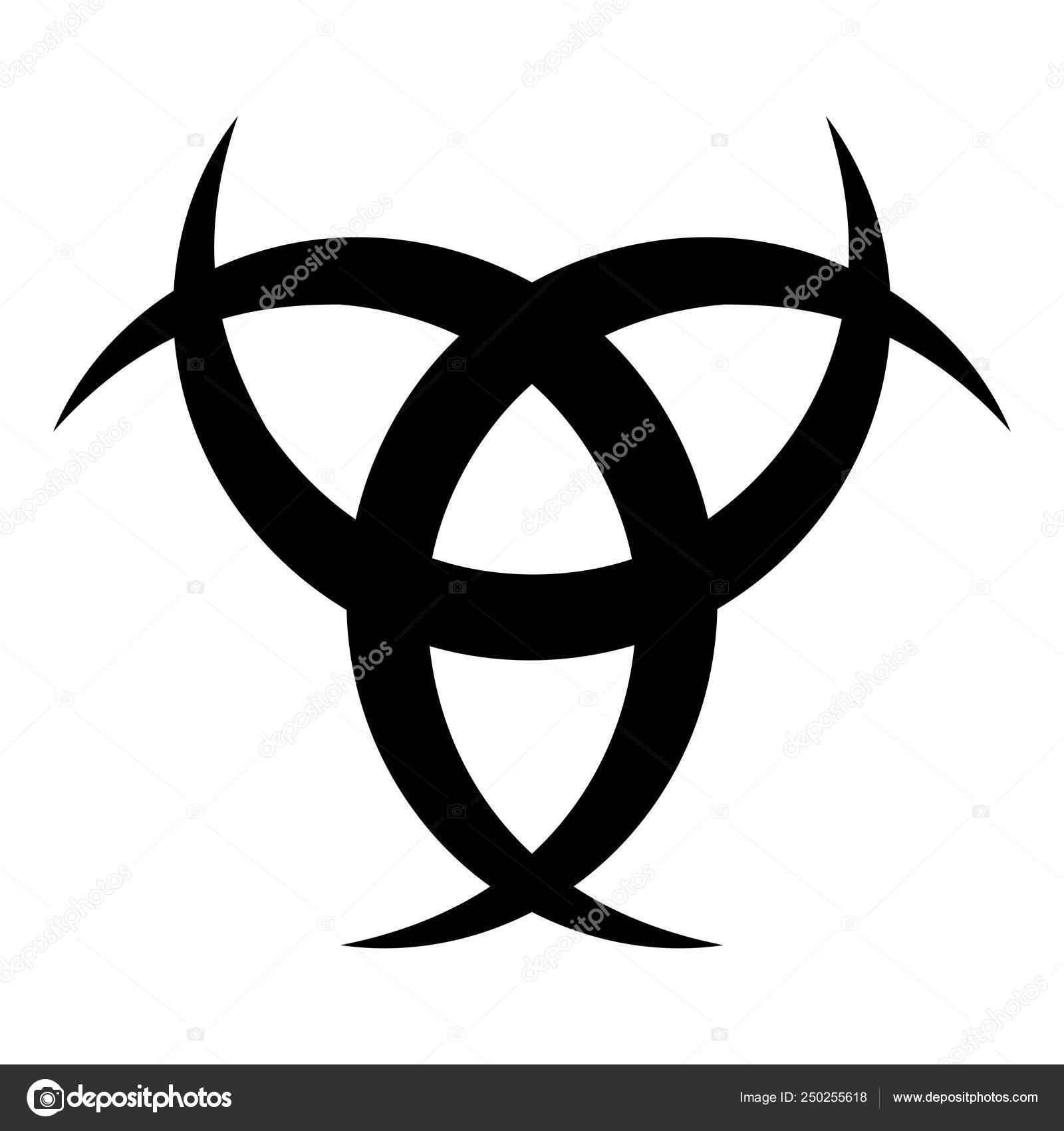 Odin Symbol Triple Horn