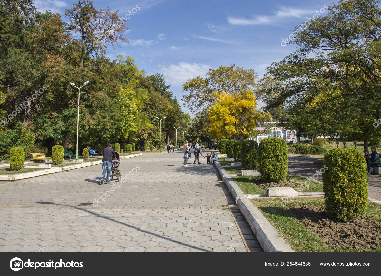 City Park Sandanski Bulgaria — Stock Photo © jovep305@gmail.com #254844686