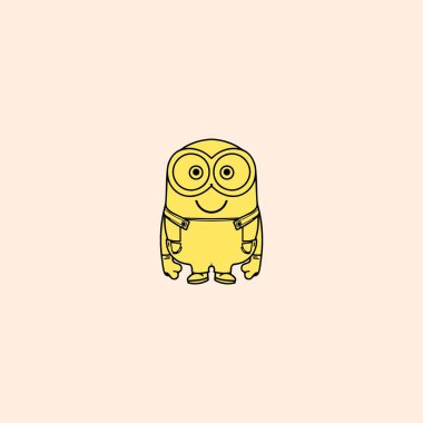 Minion Symbol free vector eps, cdr, ai, svg vector illustration graphic art