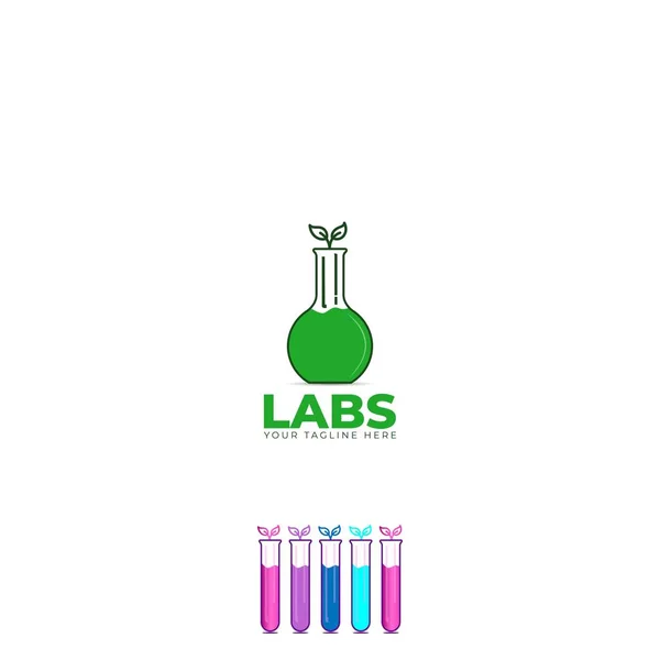 Laboratory ecology vector logo — Stock Vector © adekvat #84262554