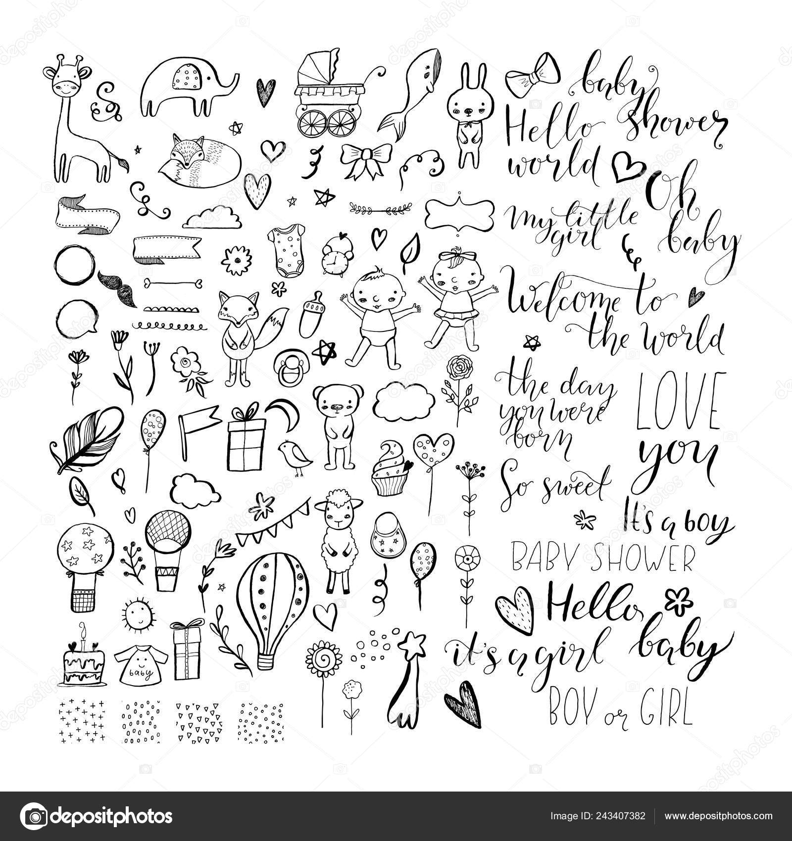 Baby Outline Template