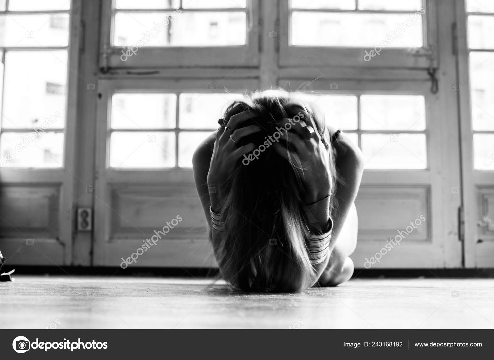 Girl In Fetal Position