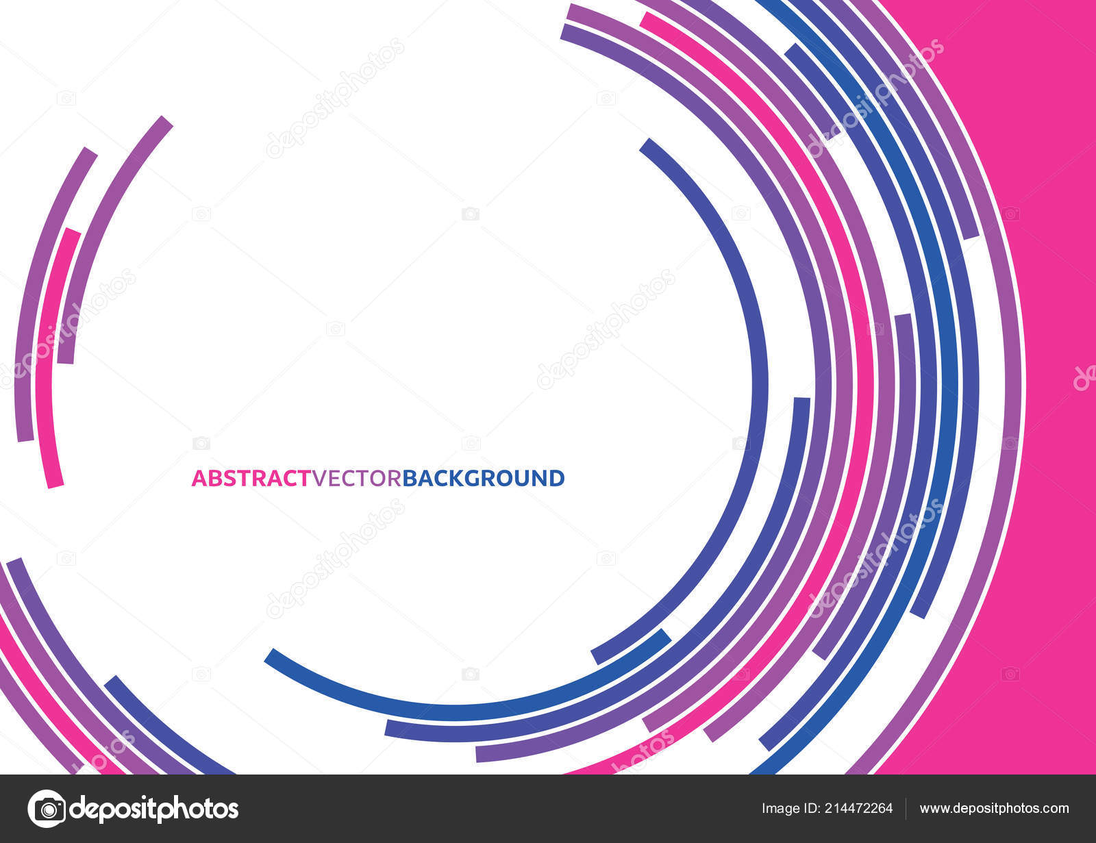 Abstract technology circles vector background Stock Vector Image by ...