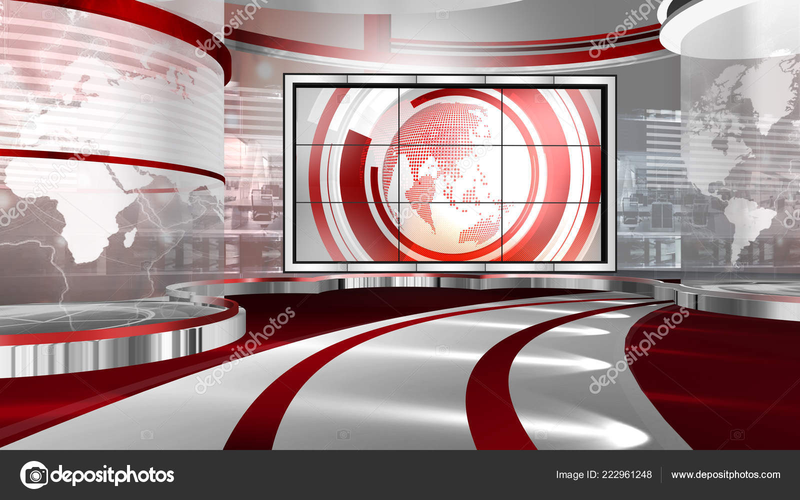 Rendering Virtual Set Studio Chroma Footage Realize Your Vision ...