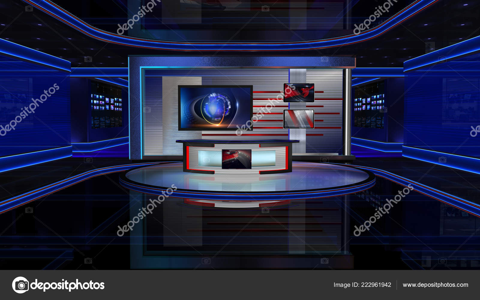 Rendering Virtual Set Studio Chroma Footage Realize Your Vision ...