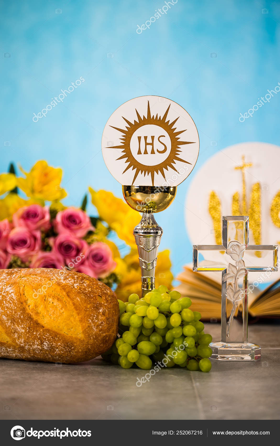 Hristogram Ihs White Background Cup Stock Photo by ©AerialMike 252067216