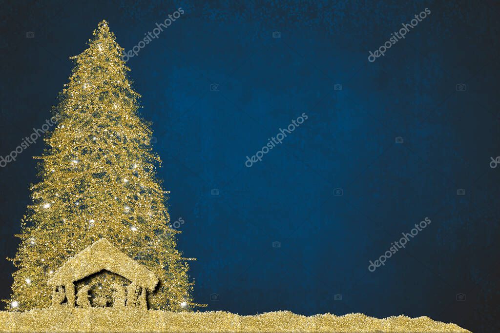 Sfondo Religioso Di Buon Natale Santo Presepe Natale Fondale Buon